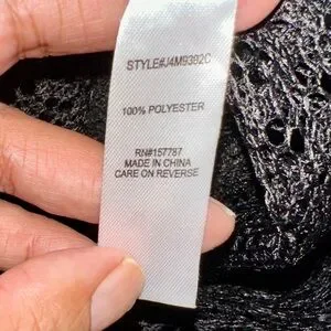 Jolie & Joy by FCT With Love | Tops | Jolie Joy Black Crochet Bell ...